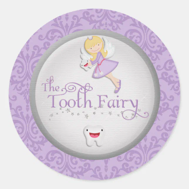 Tooth Fairy Stickers | Zazzle