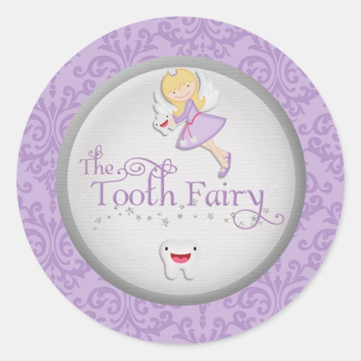 Tooth Fairy Stickers | Zazzle.com
