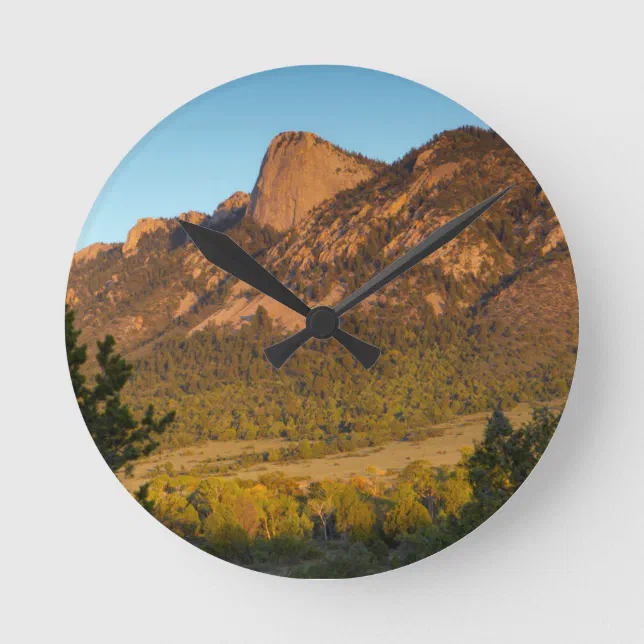 Tooth Of Time, Philmont Scout Ranch, Cimarron Round Clock | Zazzle