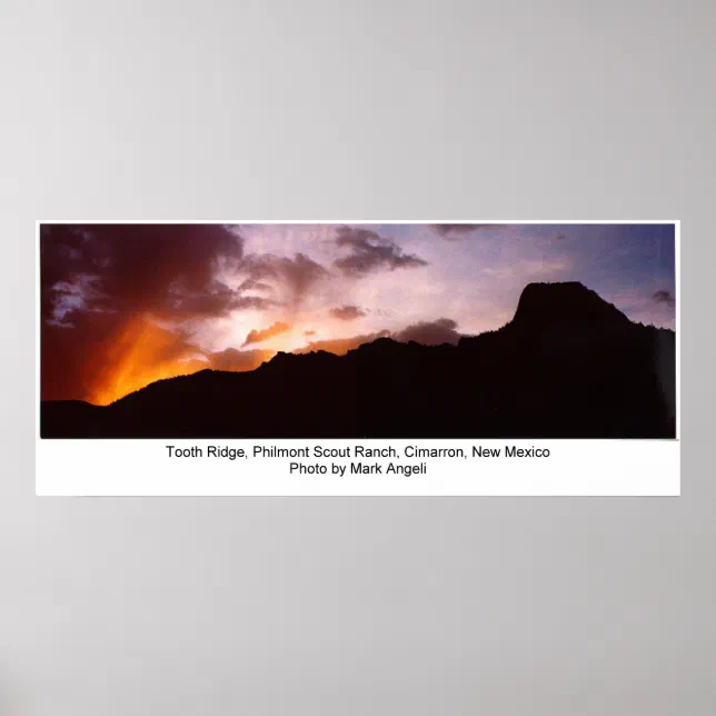 Tooth Ridge, Philmont Scout Ranch Poster | Zazzle