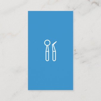 Tooth Shield Icon | Associate Dentist Business Card | Zazzle