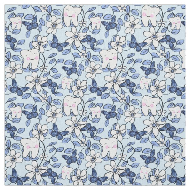 Dental Disco Fabric | Zazzle.com