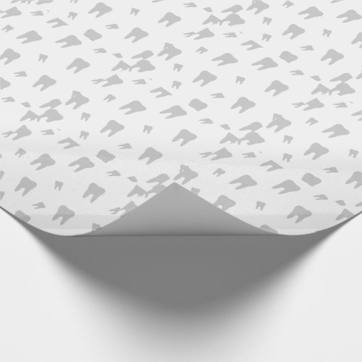 Tooth wallpaper for dentist wrapping paper | Zazzle