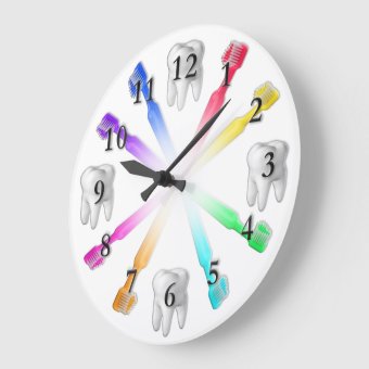 Toothbrush Clock | Zazzle
