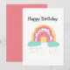 Tootsie Fruity Rainbow Happy Birthday Invitation | Zazzle