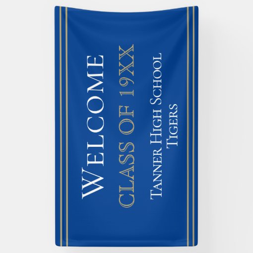 Top Choice! Custom class reunion banner | Zazzle
