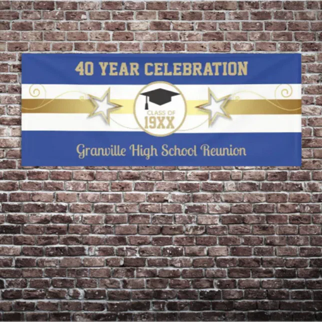 Top Choice! Edit the Year Class Reunion Banner | Zazzle