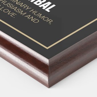 TOP Gift! Best UNCLE Award plaque | Zazzle