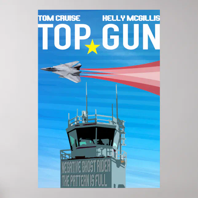 Top Gun Poster | Zazzle