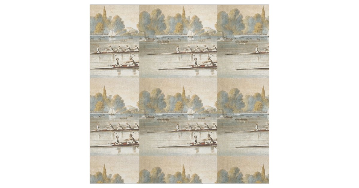 TOP Rowing Fabric | Zazzle