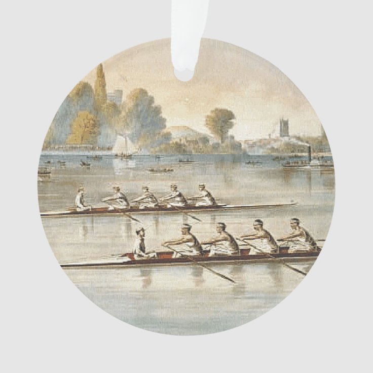 TOP Rowing Ornament | Zazzle