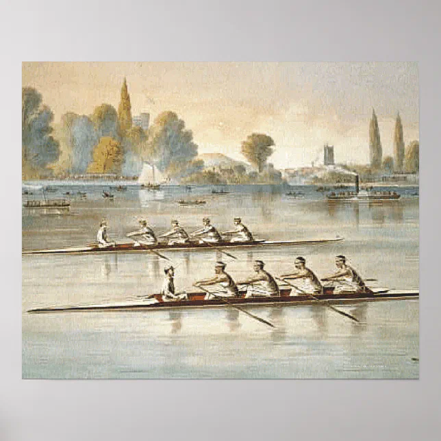 TOP Rowing Poster | Zazzle