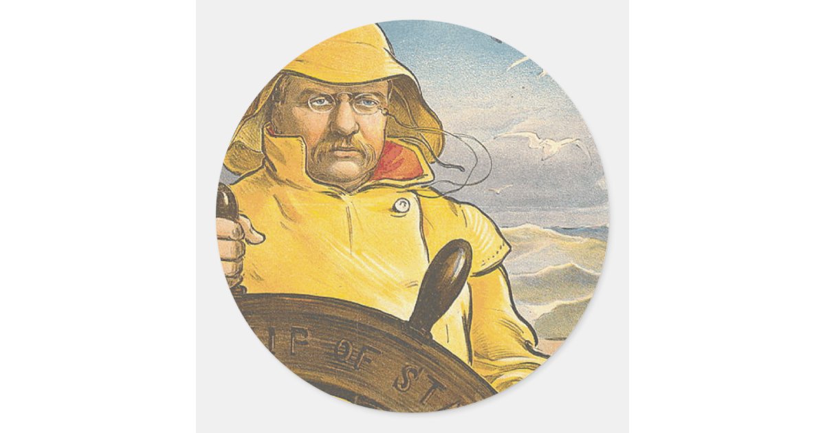 TOP Seafarer Classic Round Sticker | Zazzle