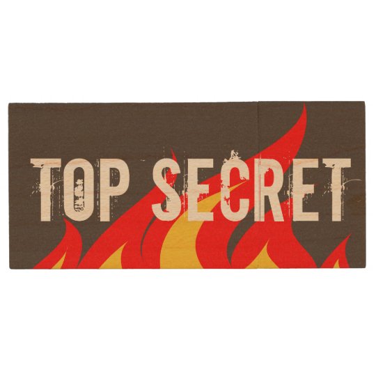 Top secret classified USB pendrive flash drive | Zazzle.com