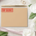 Top Secret Envelope | Zazzle
