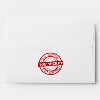 Top Secret Envelope | Zazzle