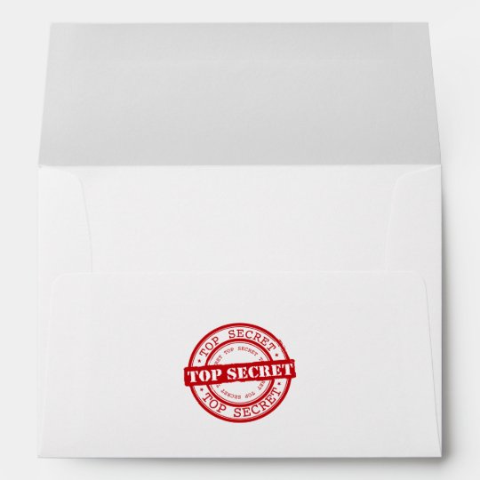 Top Secret Envelope | Zazzle.com