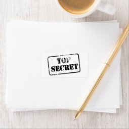 Top Secret Label | Zazzle