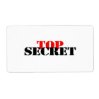 top secret - confidential label | Zazzle.com