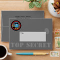 TOP SECRET MISSION Spy Party Envelope | Zazzle