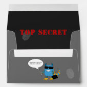 TOP SECRET MISSION Spy Party Envelope | Zazzle
