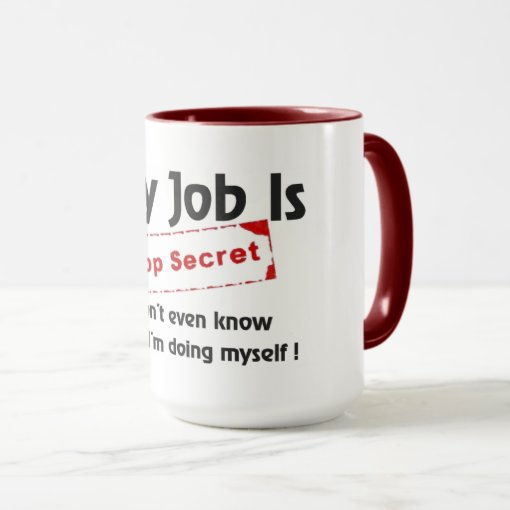 Top Secret Mug | Zazzle