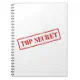 Top Secret Notebook | Zazzle