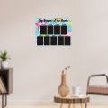 Top student of the month classroom photo display poster | Zazzle