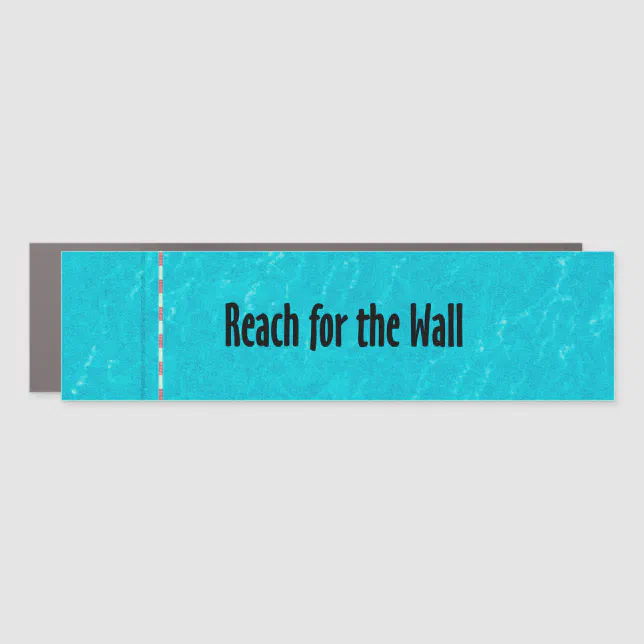 TOP Swim Team Slogan Car Magnet | Zazzle