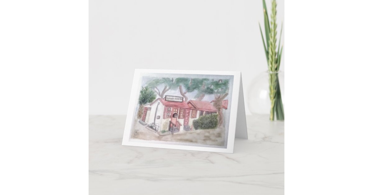 Topanga Ranch Motel Card | Zazzle