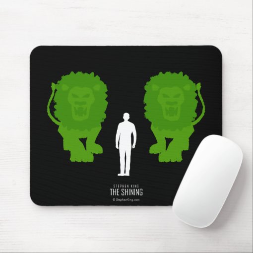 Topiary Lions Mouse Pad | Zazzle