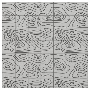 Topographic Map Pattern Fabric | Zazzle.com