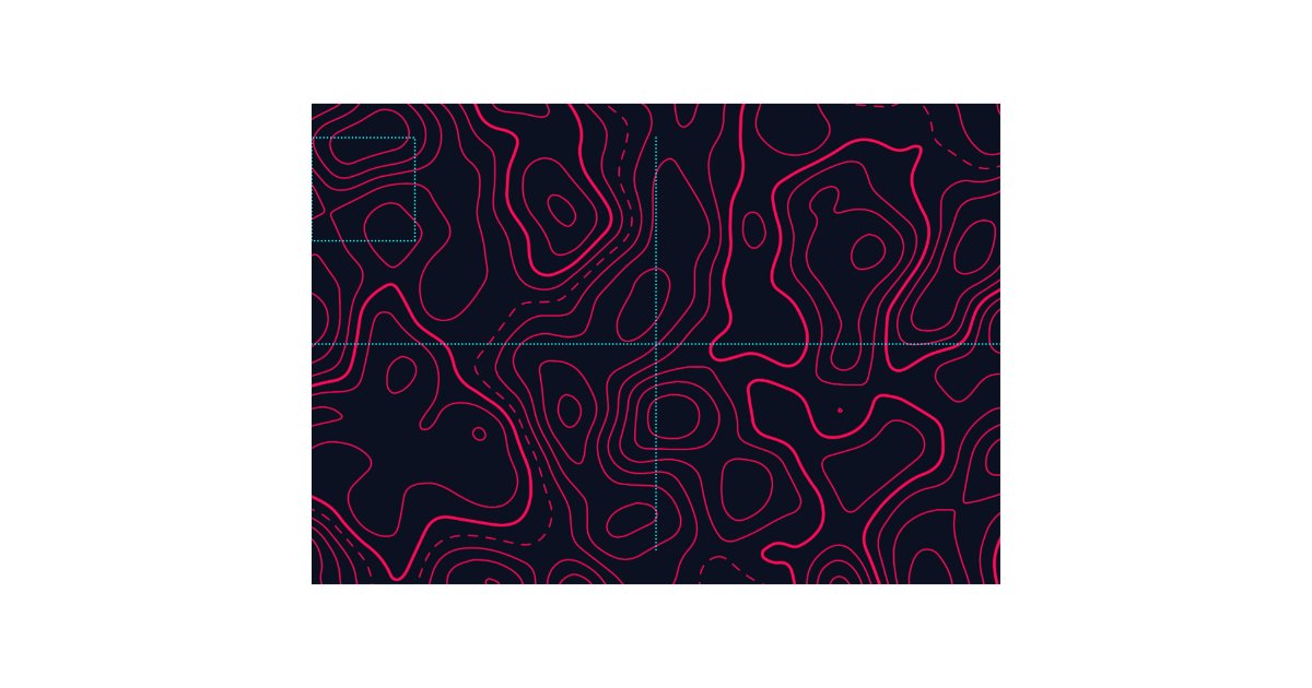 Topographic Map Pattern Fabric | Zazzle