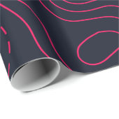 Topographic Map Pattern Wrapping Paper | Zazzle