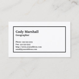 Topographic Map with Your Name and Monogram Business Card | Zazzle