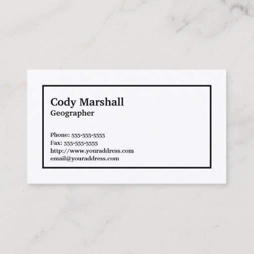 Topographic Map with Your Name and Monogram Business Card | Zazzle