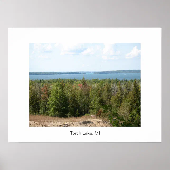 Torch Lake, Michigan Poster | Zazzle