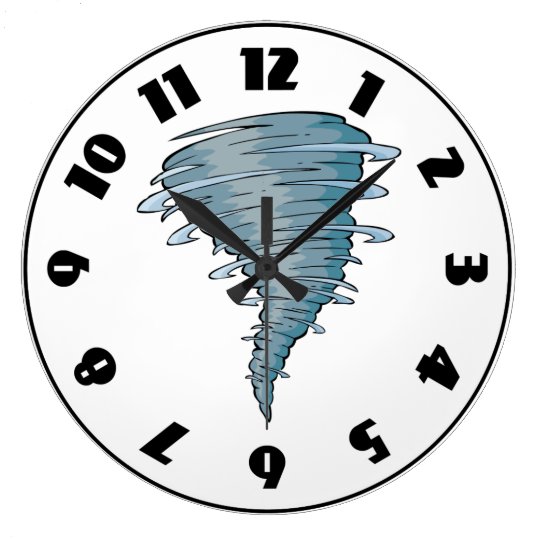 Tornado Clock | Zazzle.com