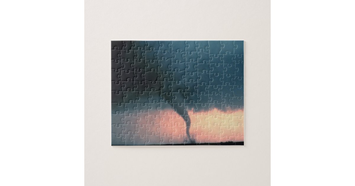Tornado Jigsaw Puzzle | Zazzle