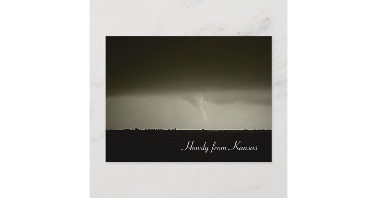 Tornado Post Card | Zazzle