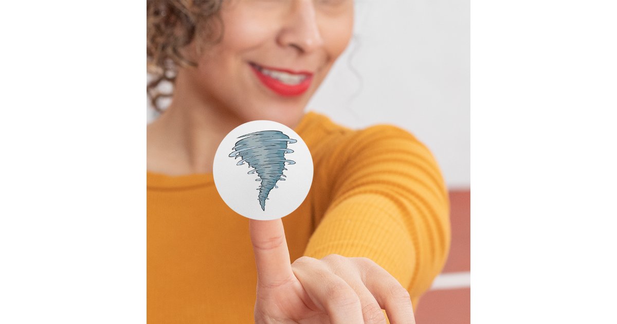 Tornado Stickers | Zazzle
