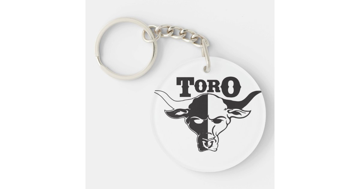 Toro Keychain | Zazzle