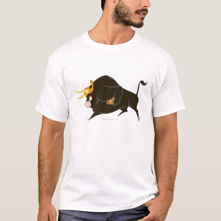 Toro the Bull Full Charge T-Shirt | Zazzle