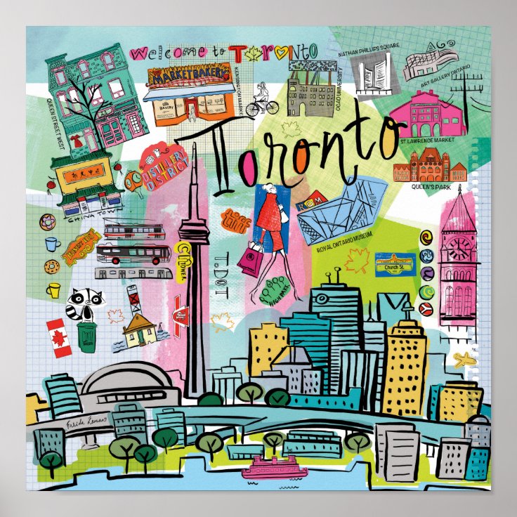 Toronto, Canada Poster | Zazzle