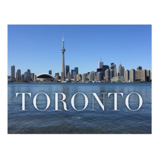 toronto cityscape postcard | Zazzle.com
