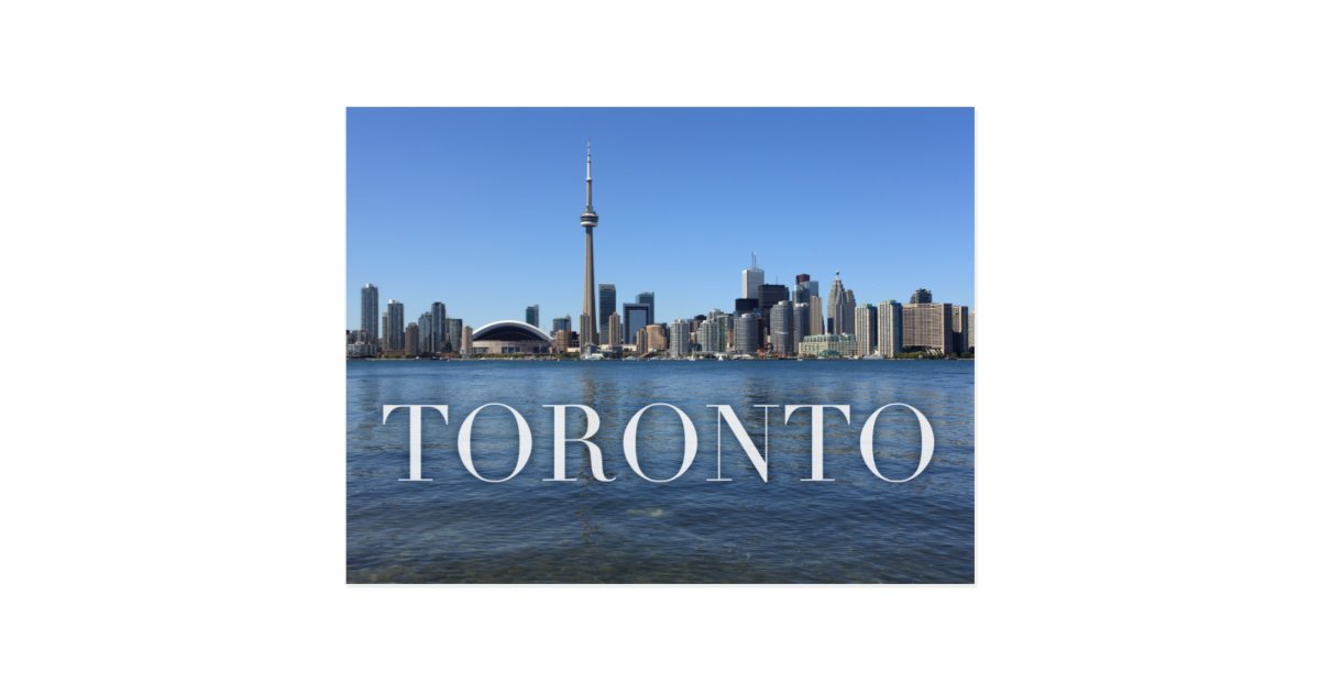 toronto cityscape postcard | Zazzle.com