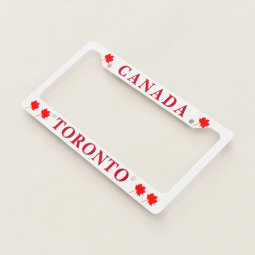 Toronto License Plate Frame | Zazzle