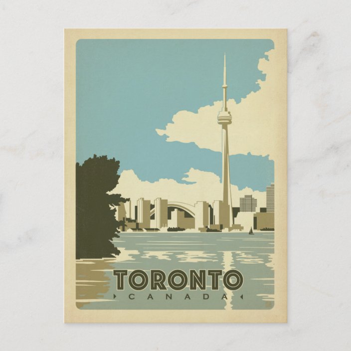 Toronto, Ontario Postcard | Zazzle.com