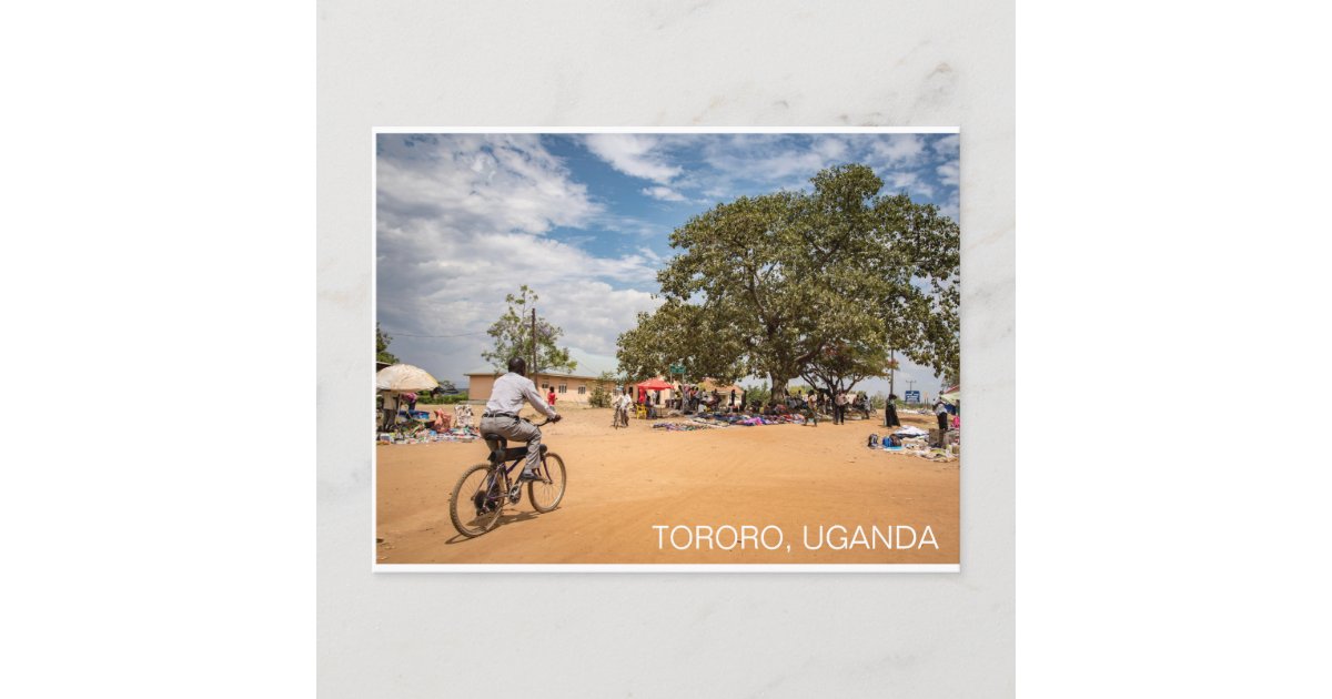 Tororo Uganda Market Travel Postcard | Zazzle