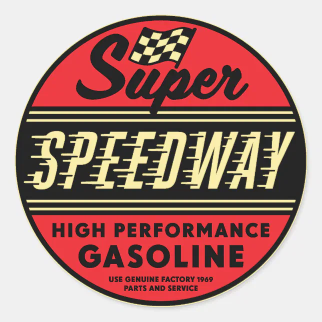 Torque Brothers 00201 Classic Round Sticker | Zazzle